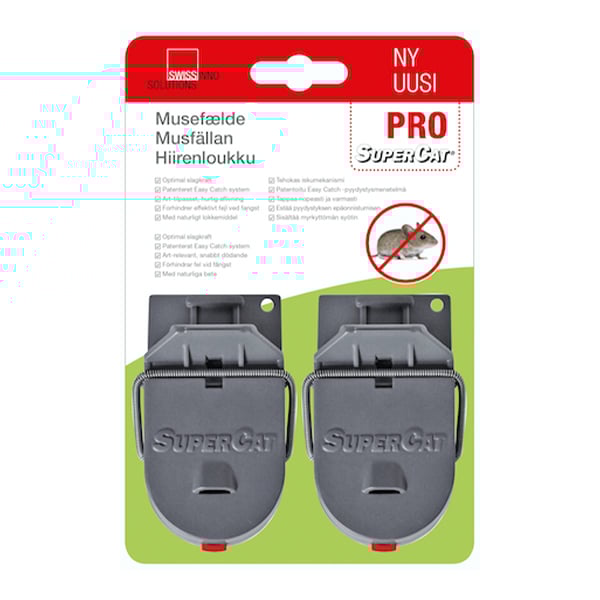 Köp Swissinno® | SuperCat Pro Musfälla 2st - Skadedjursbutiken.se