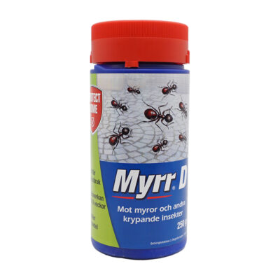 Köp Ströpulver mot Myror 250 g | Myrr® D - Skadedjursbutiken.se