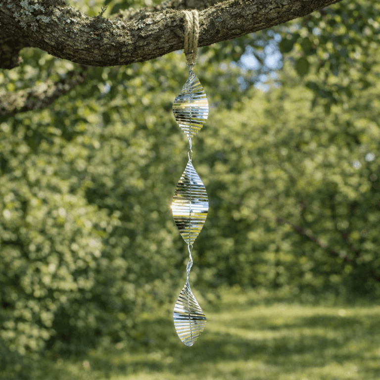 Fågelskrämma | Reflekterande Spiral Metall - Skadedjursbutiken.se
